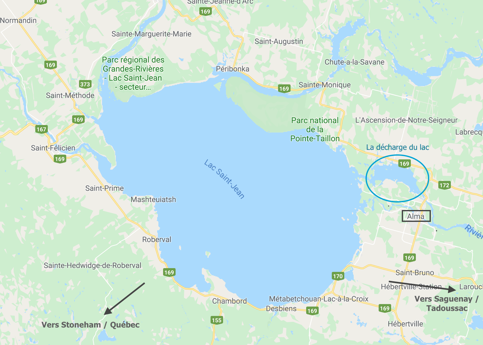 Explorer les environs du Lac Saint-Jean • maytimeaway